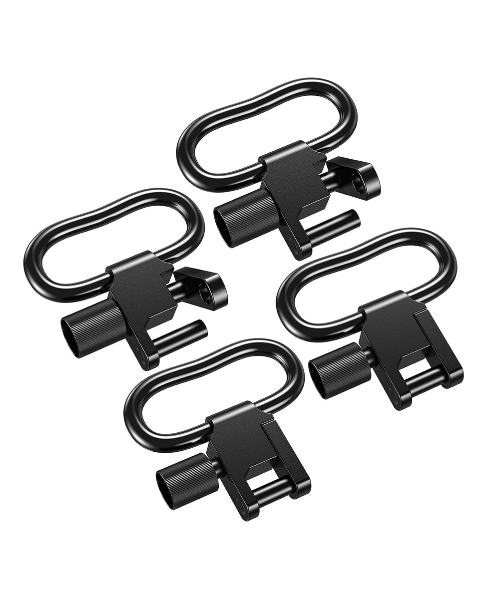 MidTen 1 Inch Sling Swivel Quick Attach/Release Sling Swivels for 2 Po